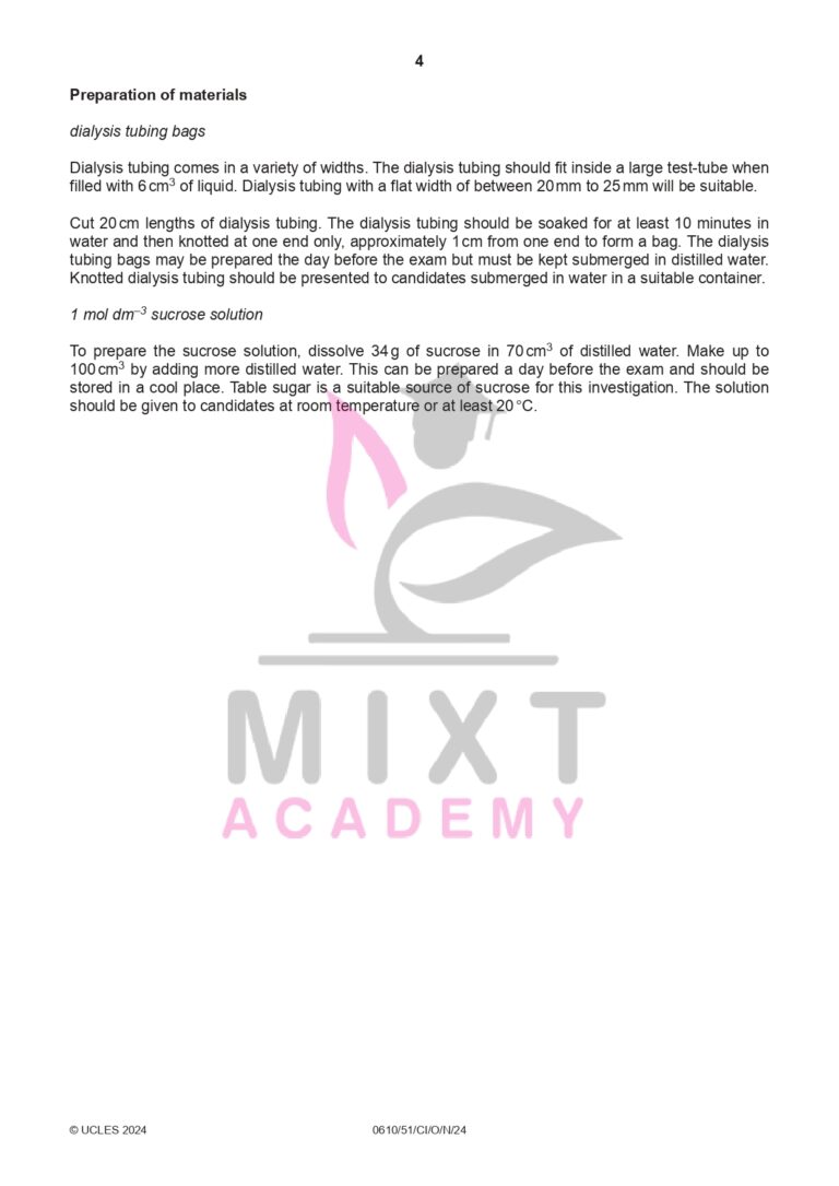 AS and A Level Biology 9700 Past Papers - Free Download