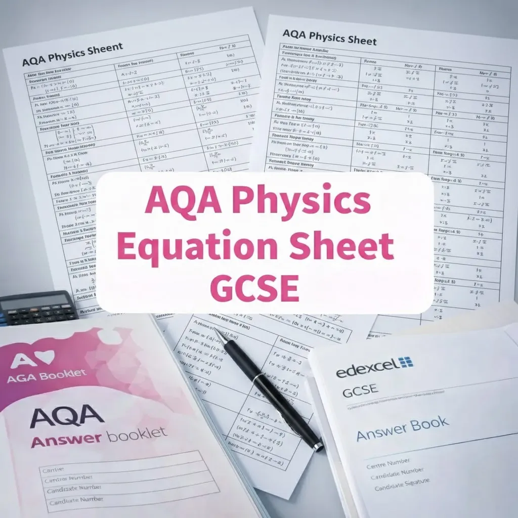 AQA Physics Equation Sheet GCSE | Complete Guide & Tips